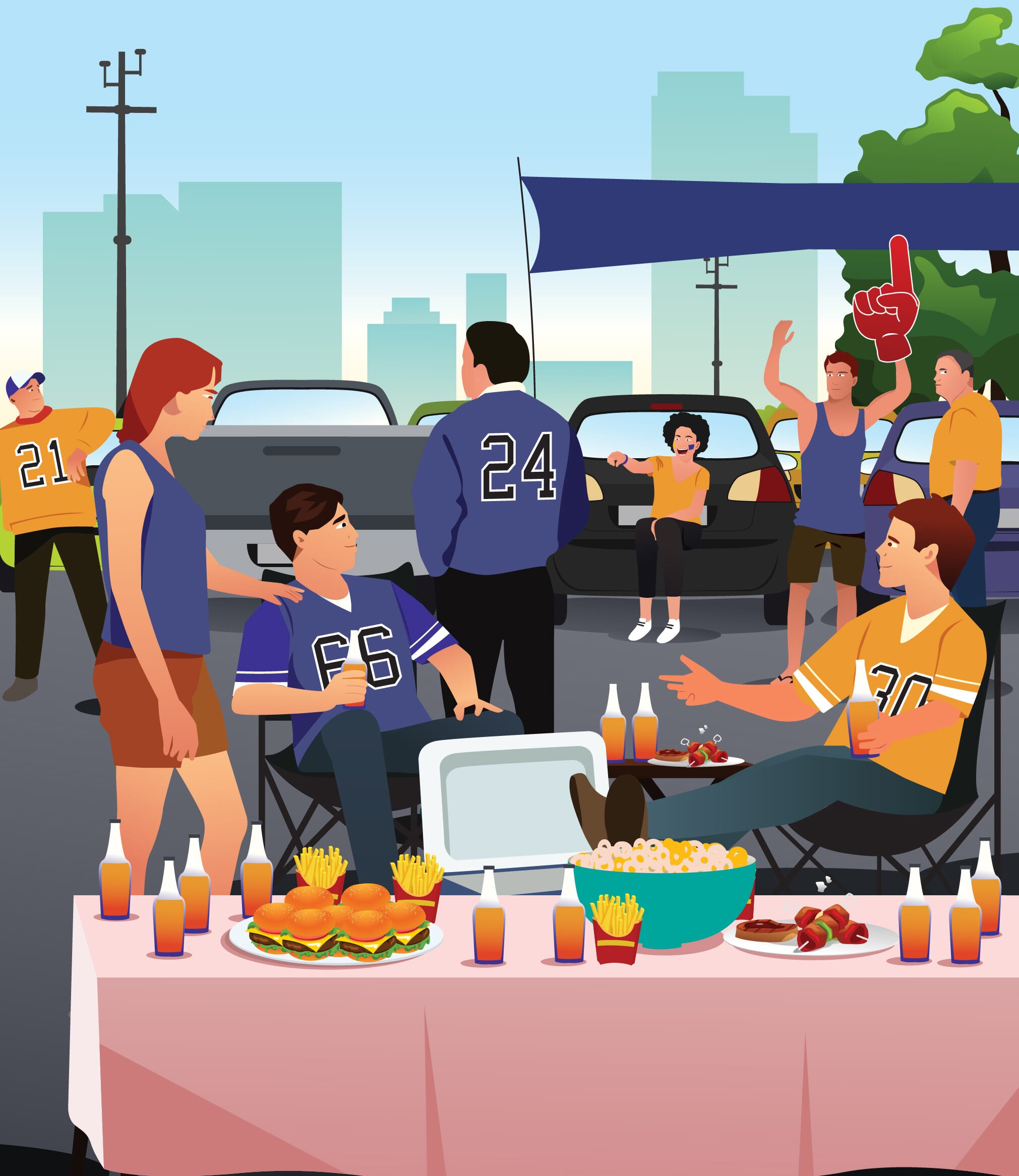 Study: The Football Fanbases with the Best Tailgaters | Crestline